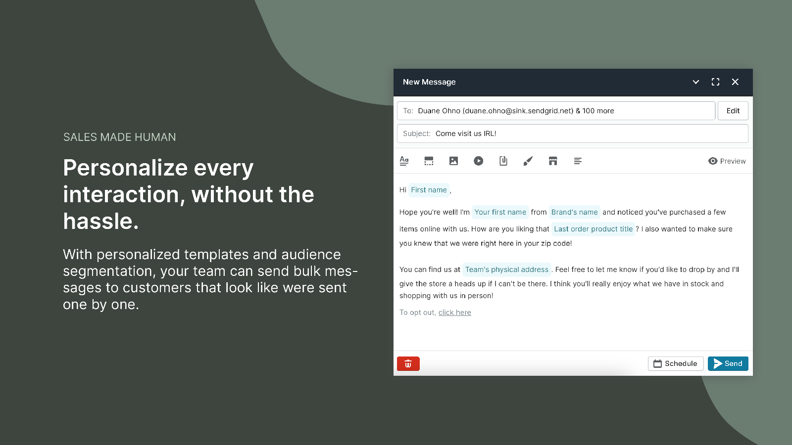 Take care of your shoppers with Gorgias & Endear