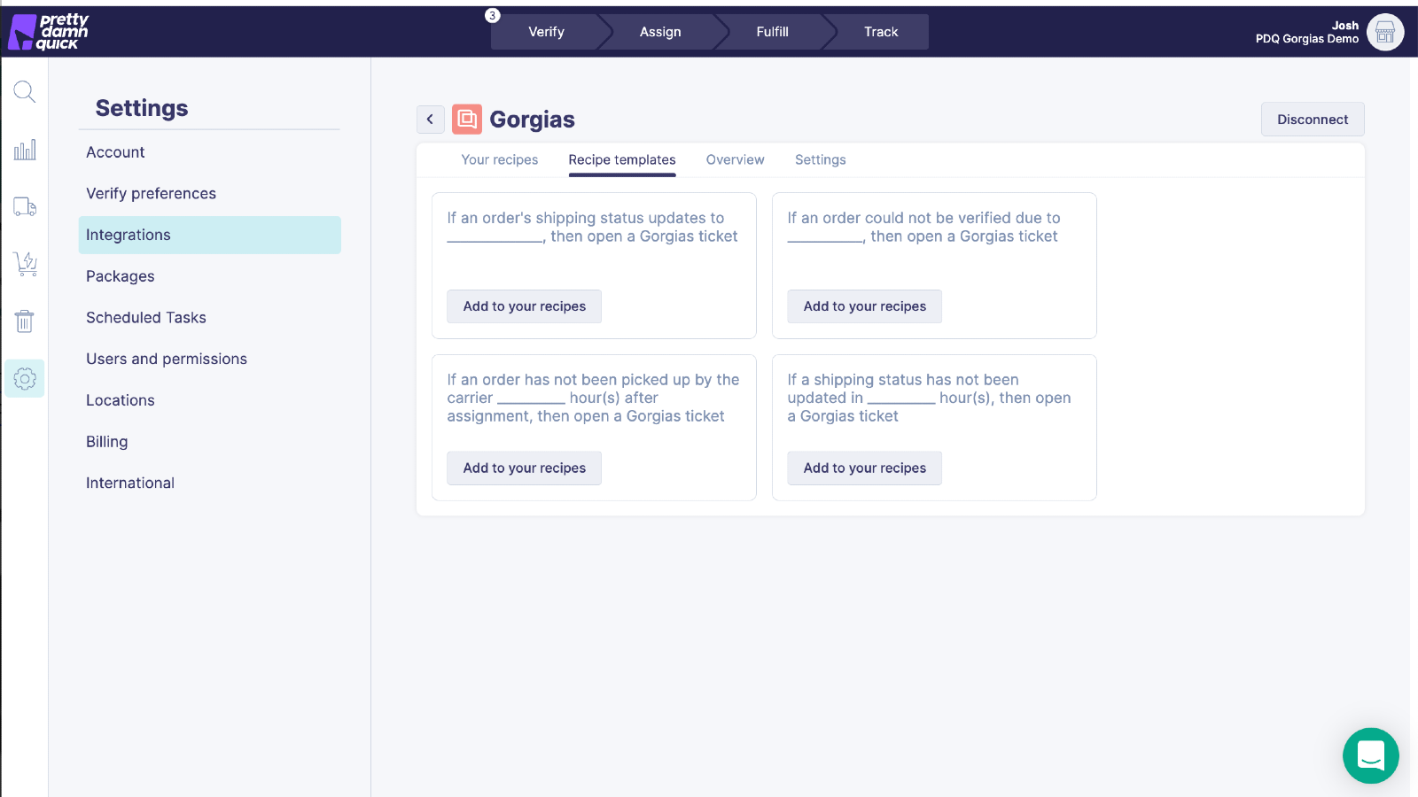 Take care of your shoppers with Gorgias & Ship & Deliver PrettyDamnQuick