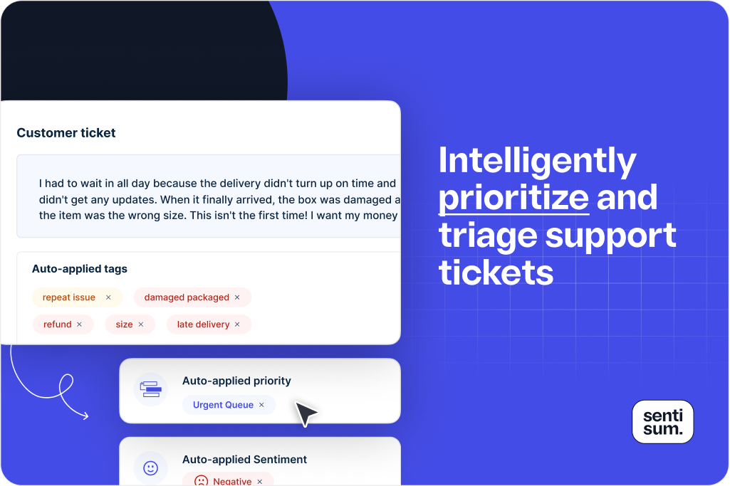 Take care of your shoppers with Gorgias & Sentisum