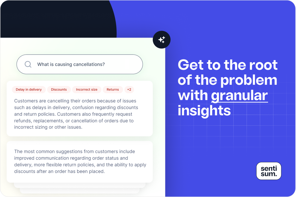 Take care of your shoppers with Gorgias & Sentisum