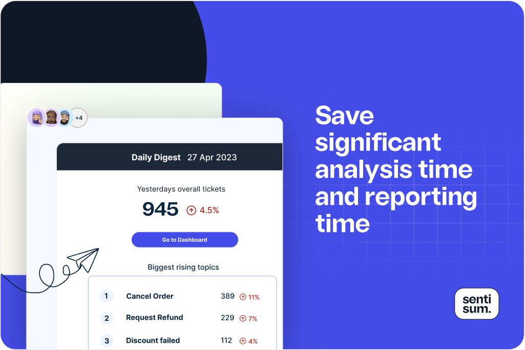 Take care of your shoppers with Gorgias & Sentisum