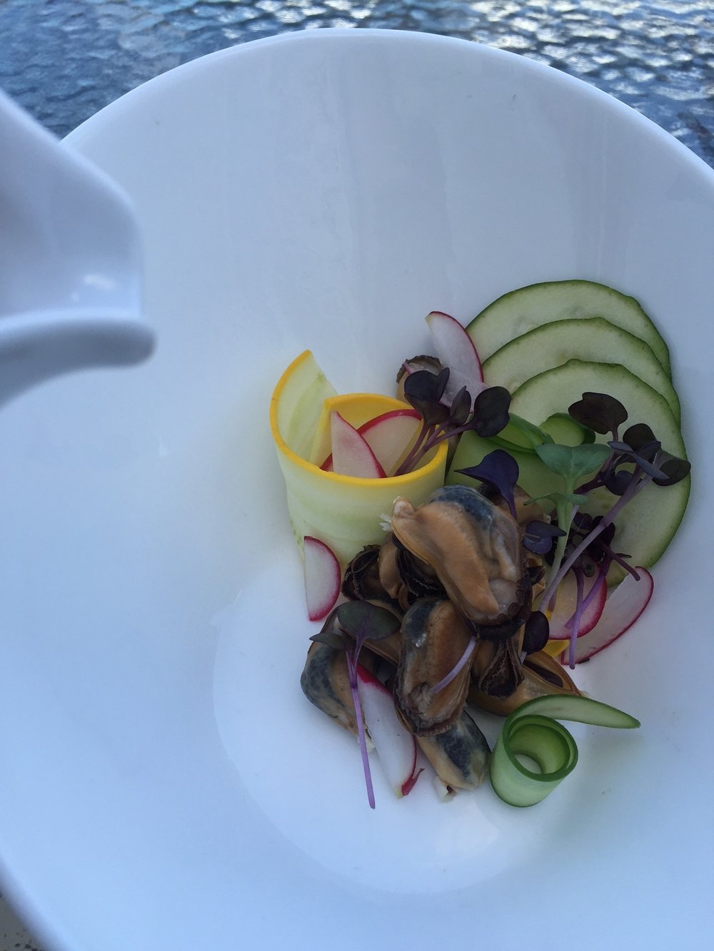 Hollander and de Koning Mussel Gazpacho Recipe | Pangea Shellfish Company