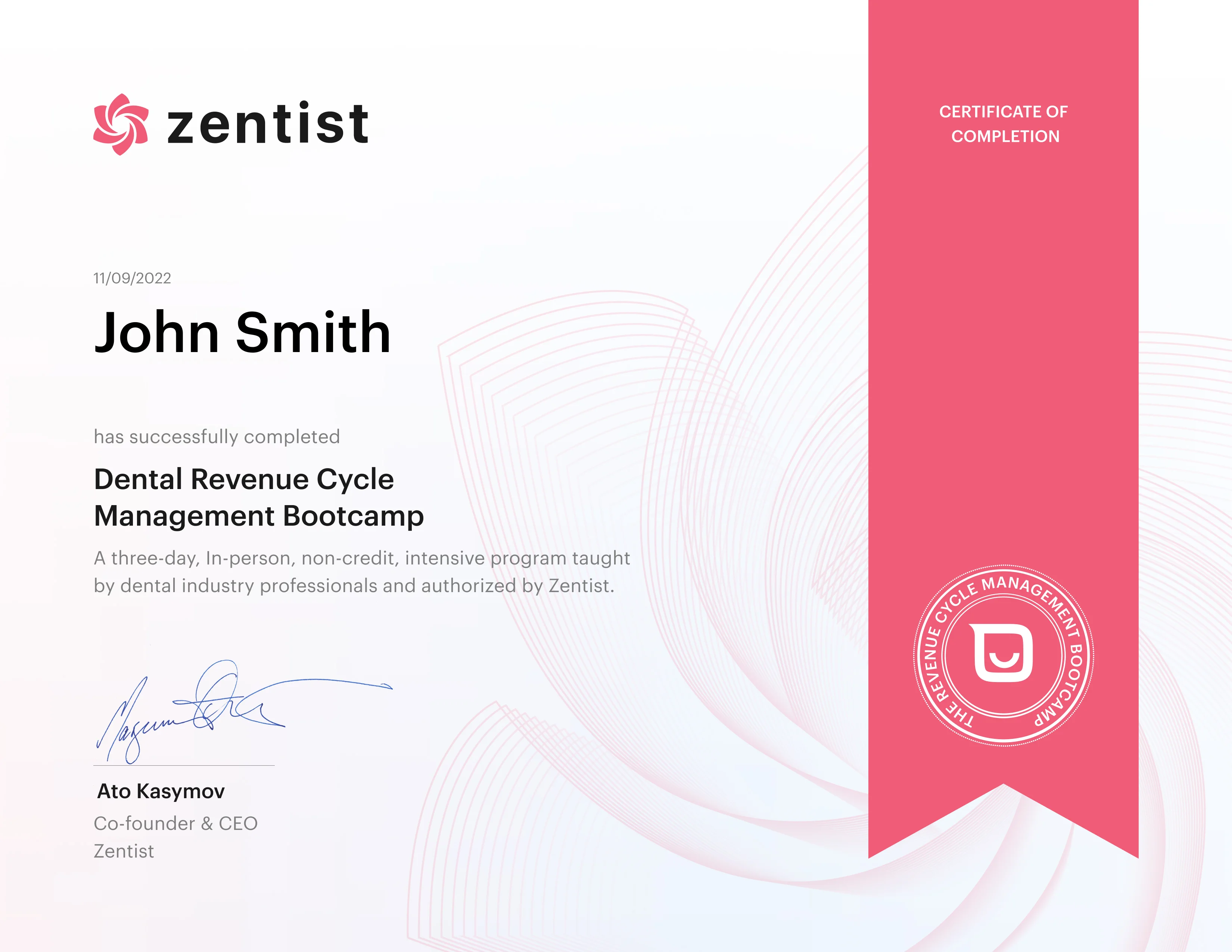 Dental Conference 2023 - RCM Bootcamp by Zentist