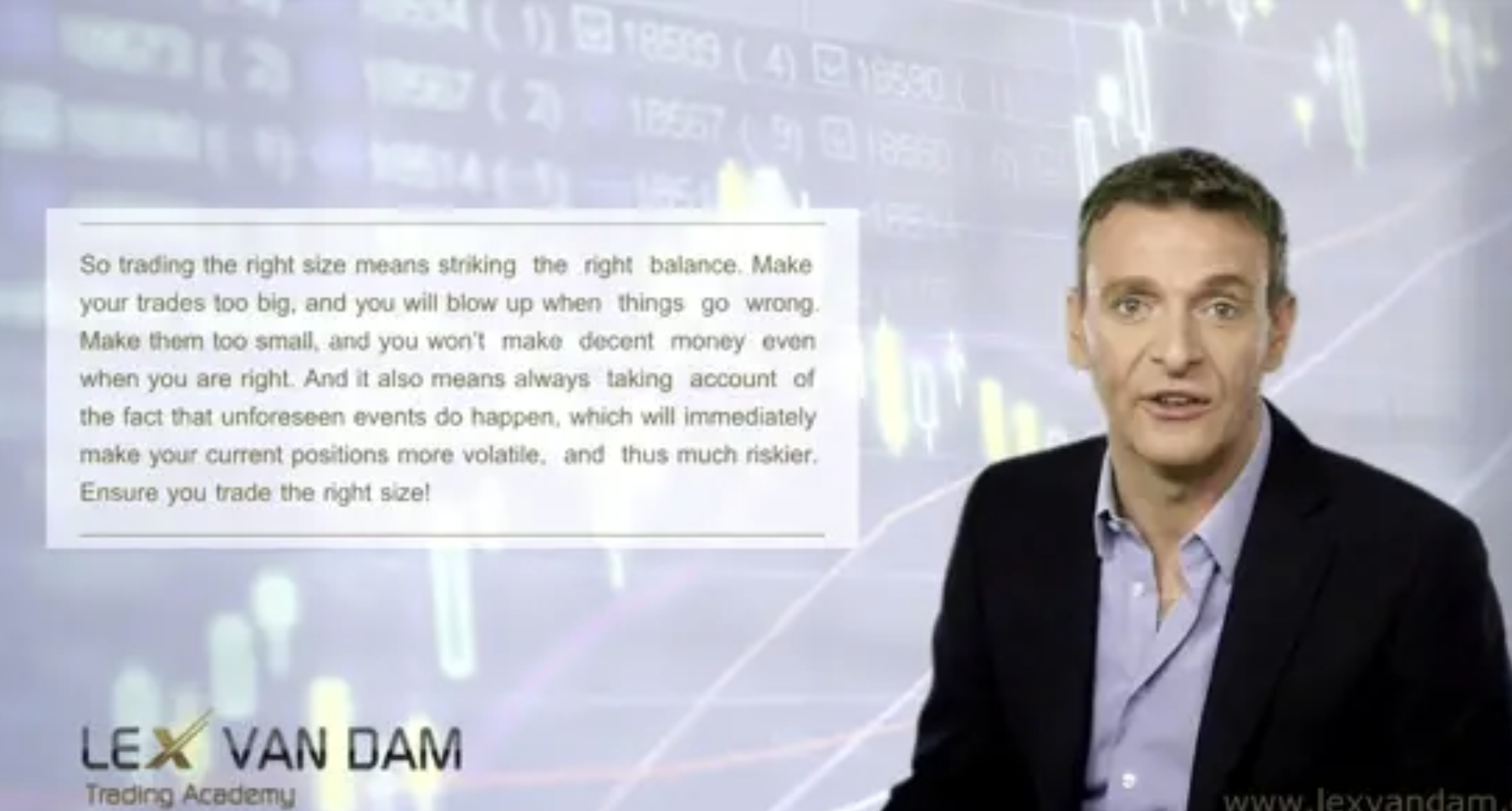 Trading Course Online: Lex's Trading Tips Part II