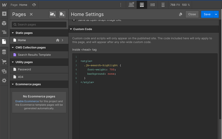 How to build live search (autocomplete) in Webflow - Nocodelytics