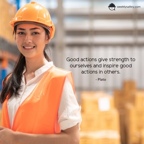 Safety Quotes to Motivate Your Team by Weeklysafety.com