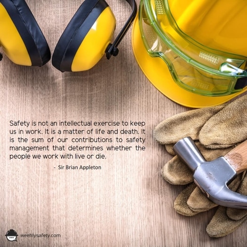 Safety Quotes to Motivate Your Team by Weeklysafety.com