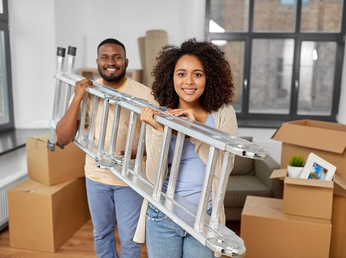 At Home Safety Tips for Using Ladders and Step Stools