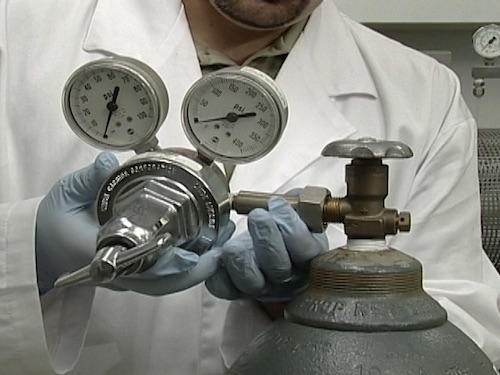 Handling Compressed Gas Cylinders in the Laboratory Safety Training Video