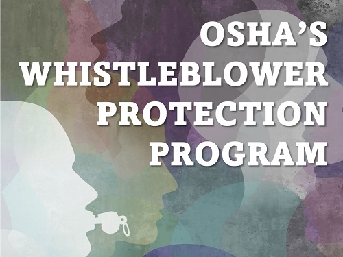 More Details About OSHA’s Whistleblower Protection Program