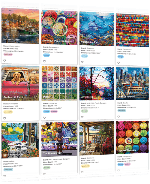 Unlimited Puzzle Subscription - The Best Brands Delivered