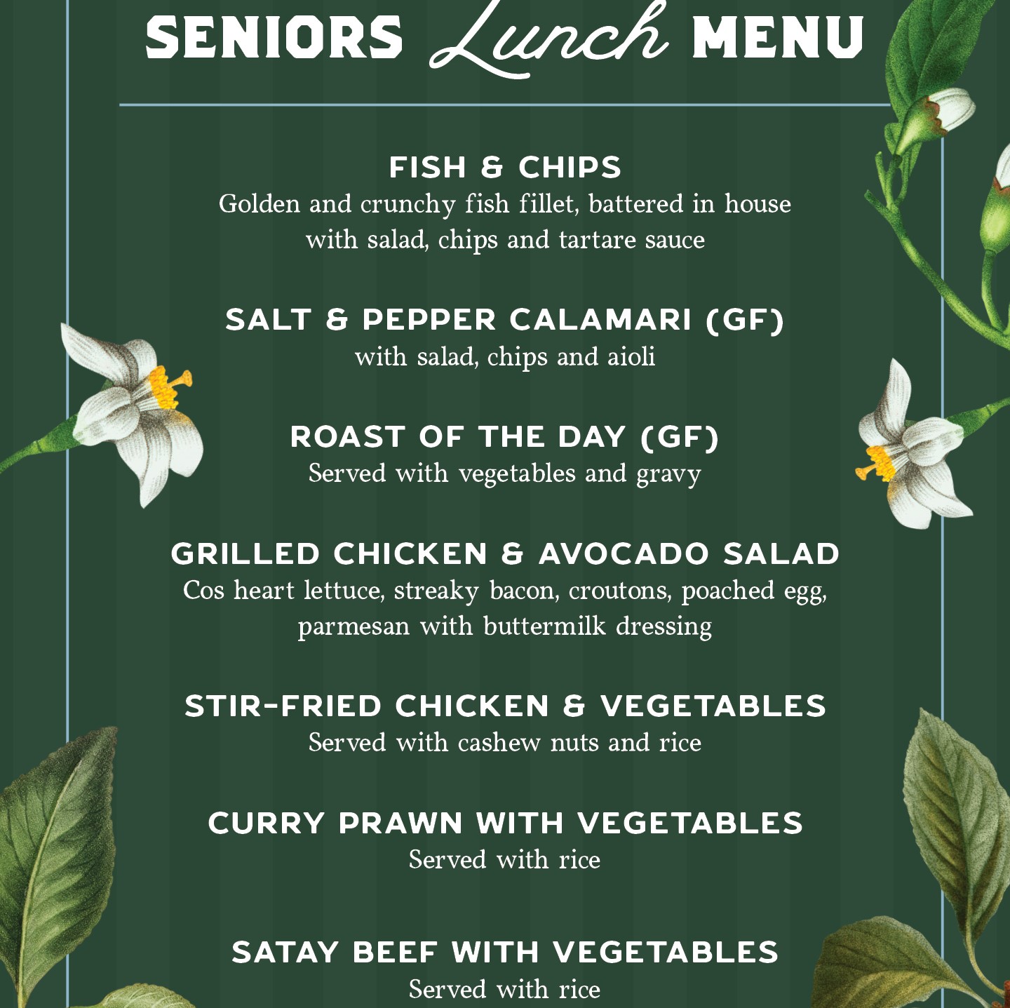 Bars & Dining | The Bistro | Forestville RSL Club