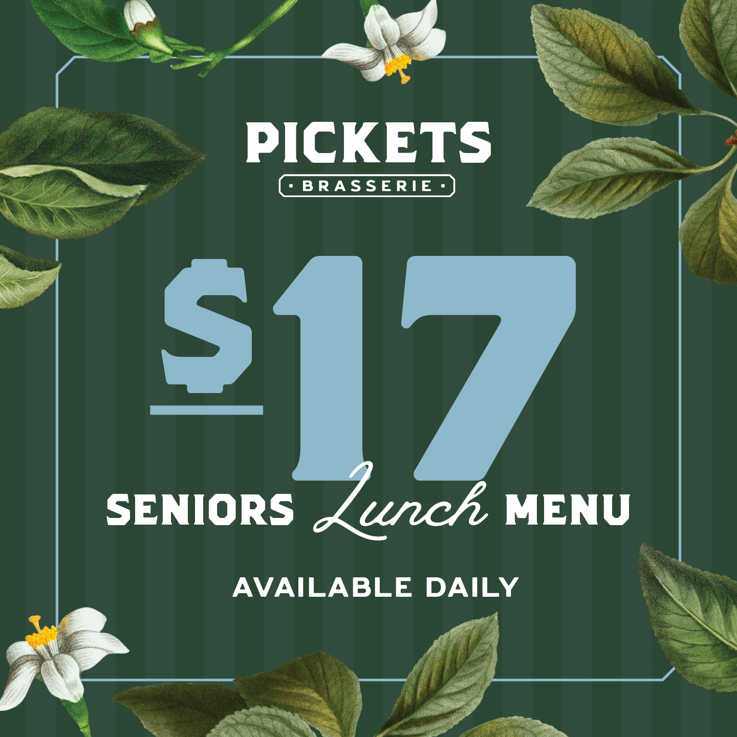 $17 Seniors Lunch Specials | Forestville RSL Club | What's On