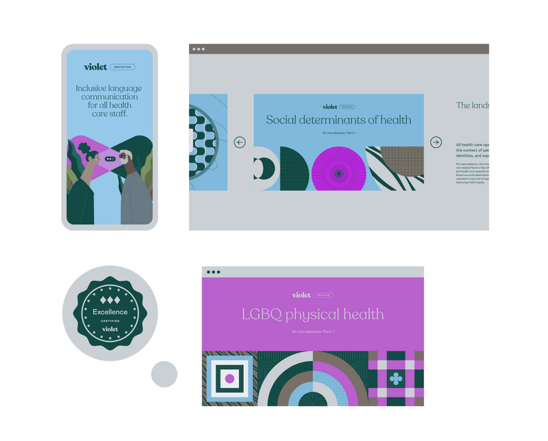 Violet | Health equity platform.