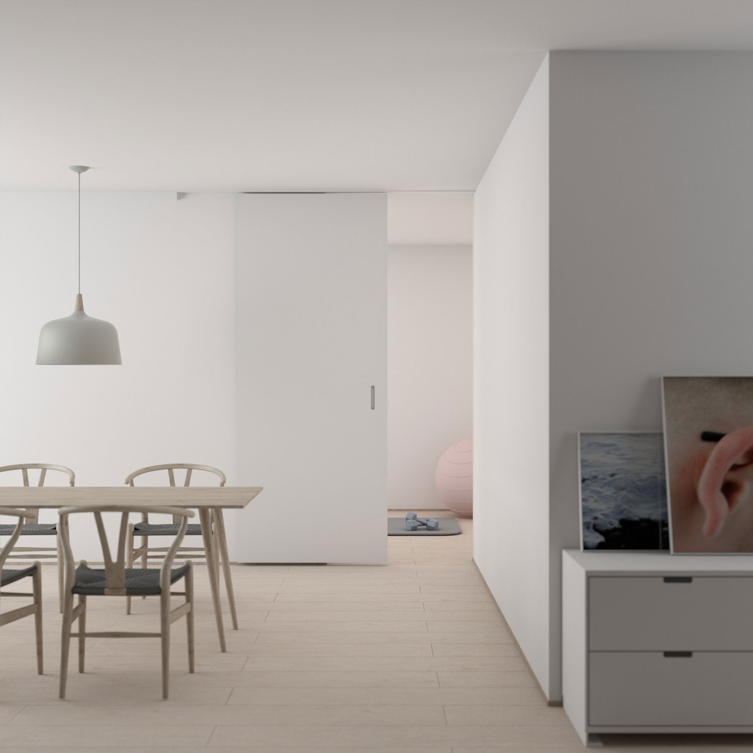 Interior On Big Building