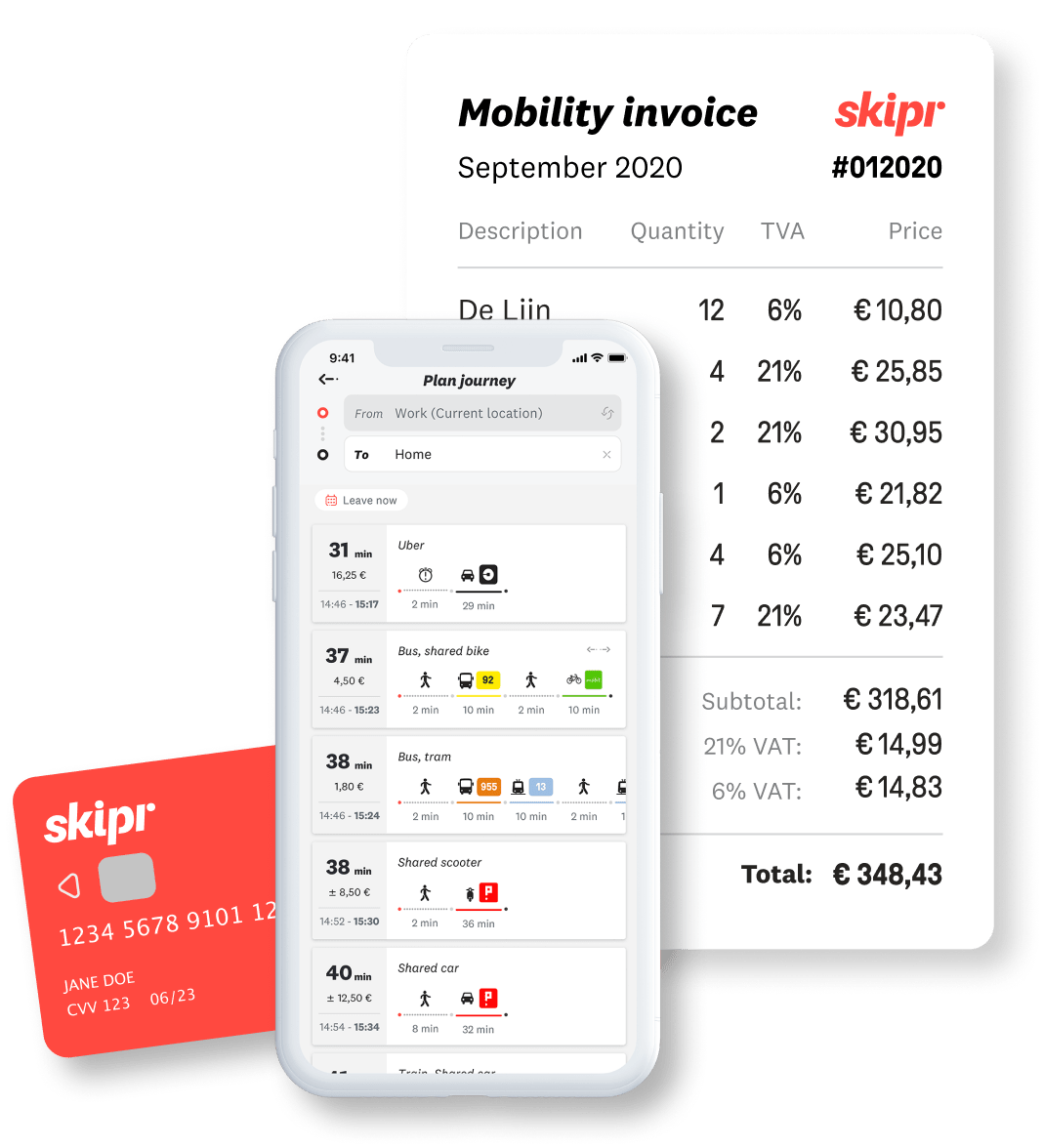 Offre de mobilité pour les freelances | Skipr