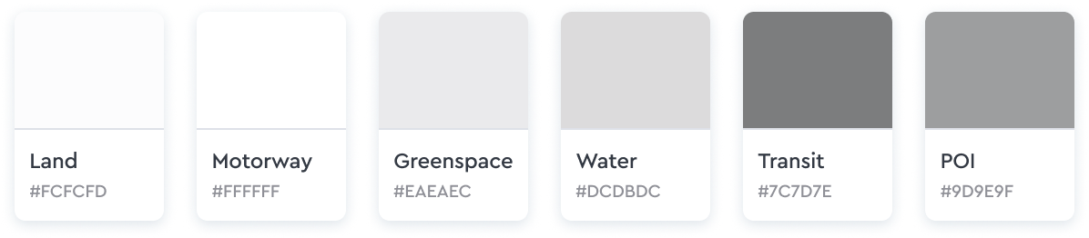 Light Map Style | Mapbox