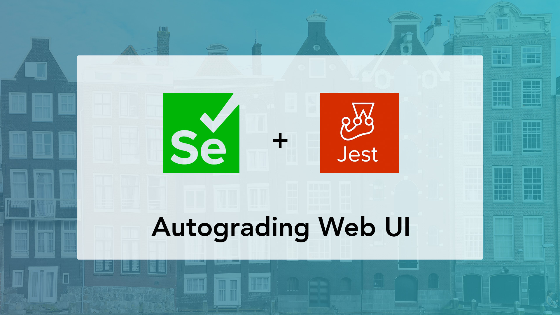 Autograding web user interfaces with Selenium and Jest in CodeGrade ...