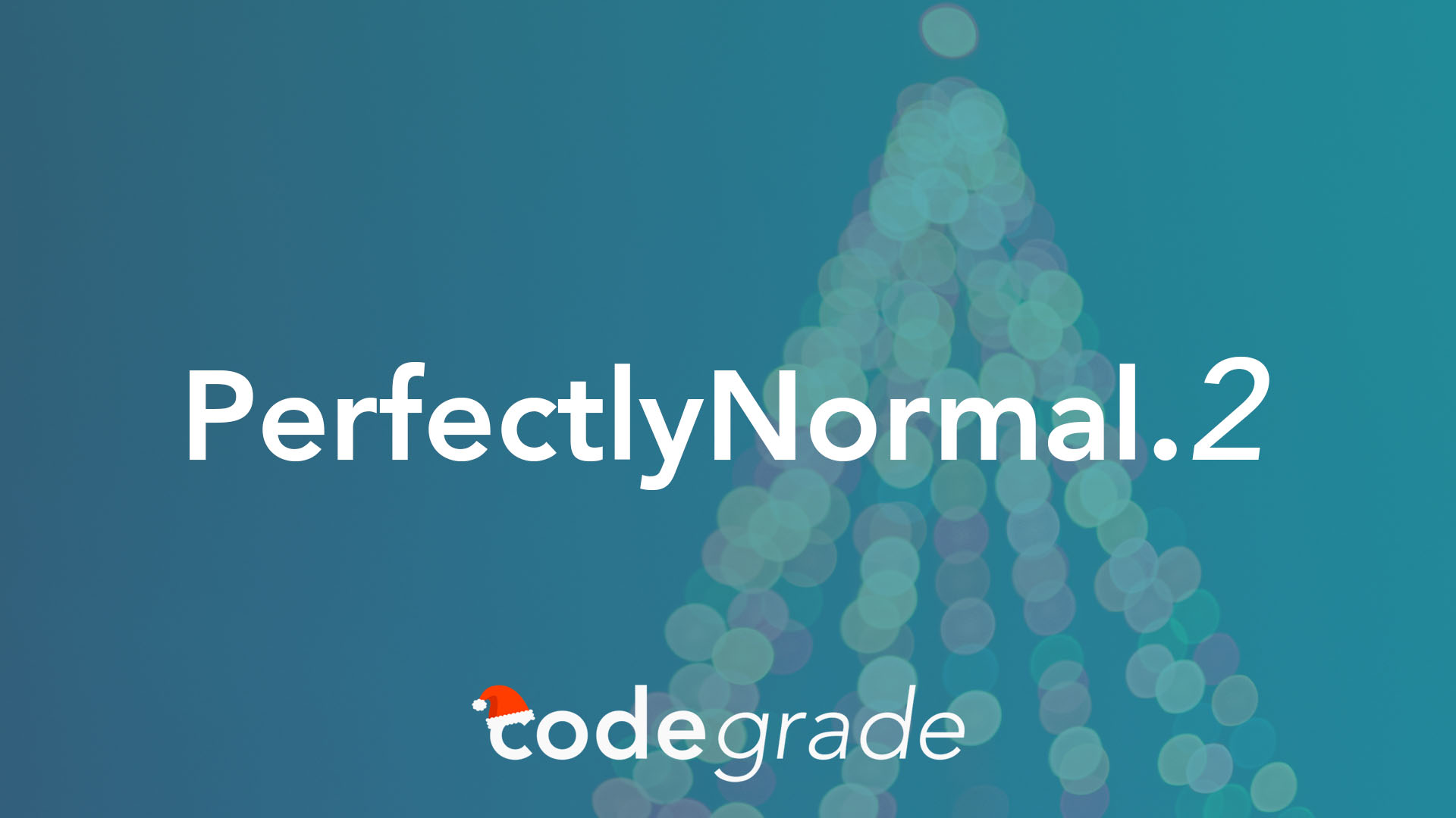 New release CodeGrade PerfectlyNormal.2 and Happy Holidays from CodeGrade! | CodeGrade Blog