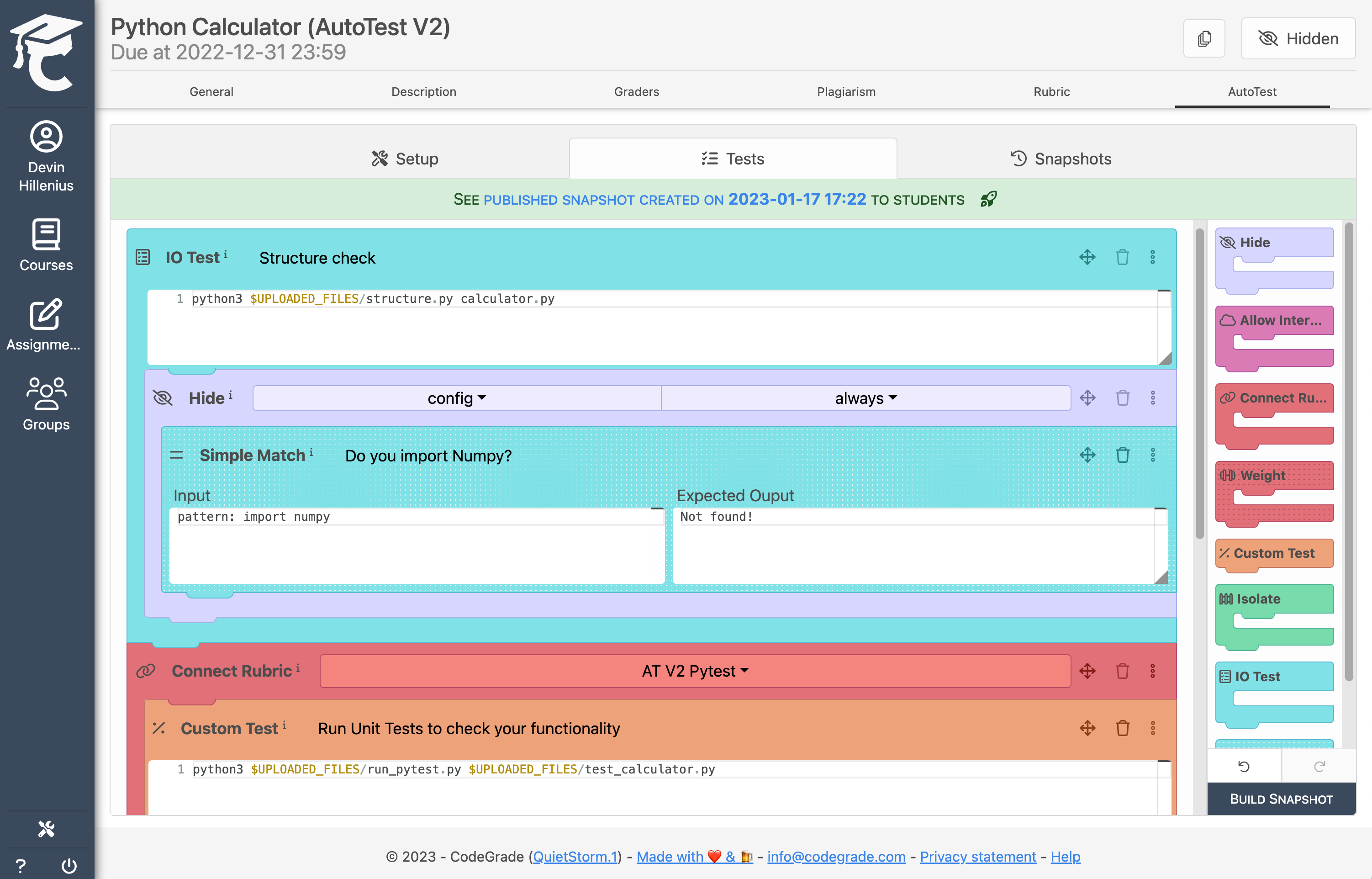 The Next Step In Autograding Code Codegrade Blog