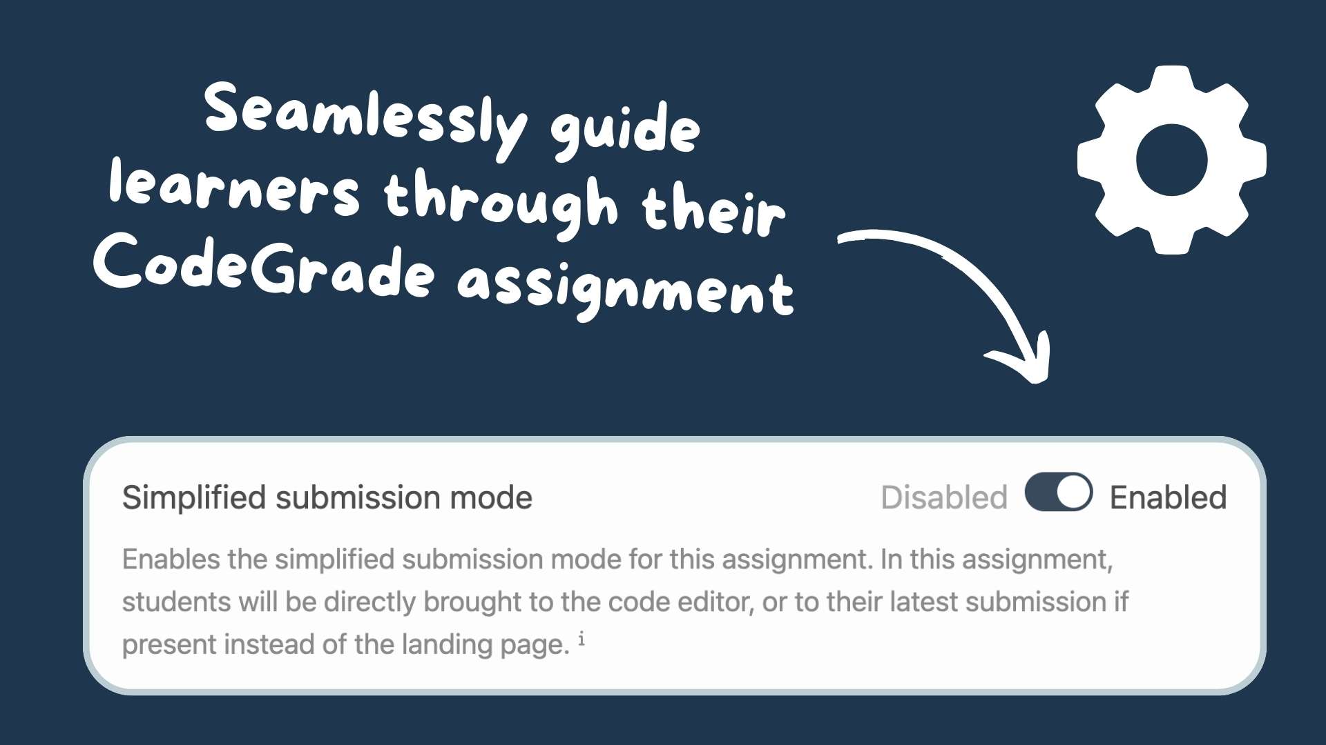 Enhancing the Learner’s Experience with the New Simplified Submission ...