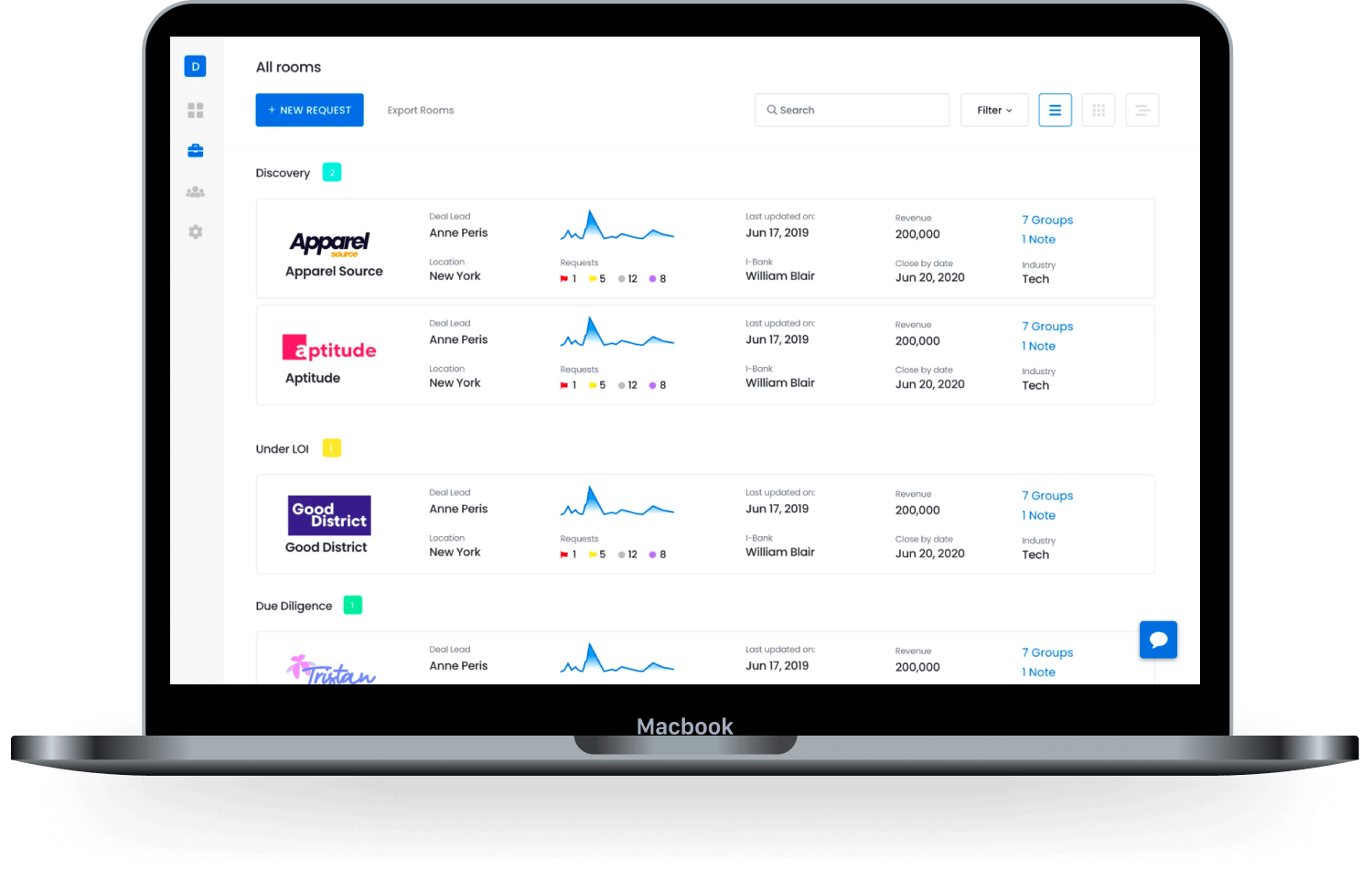 DealRoom - M&A Lifecycle Management Software
