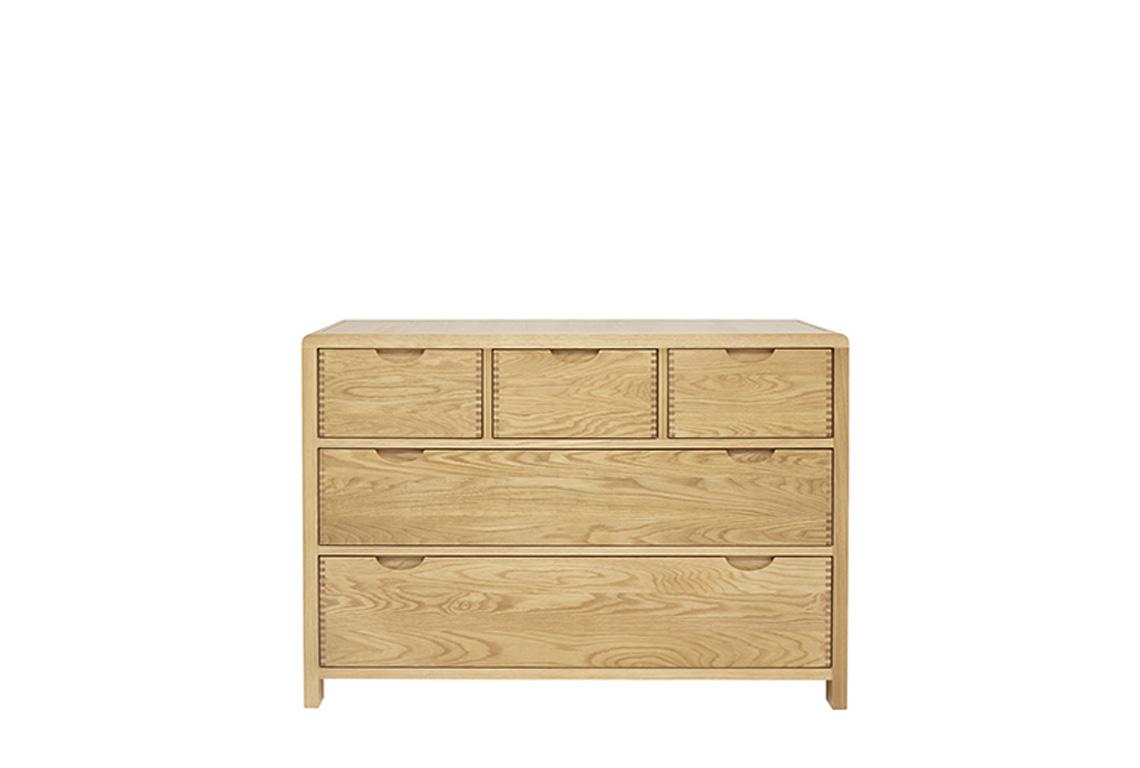 Ercol Bosco 2 Drawer Bedside Cabinet