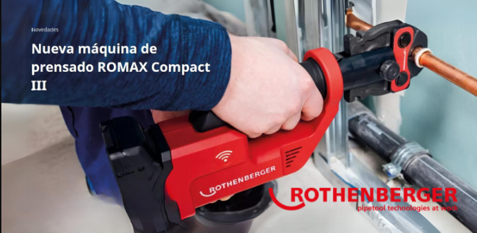 TECLISA | Rothenberger: Romax Compact III - Nueva máquina de prensado