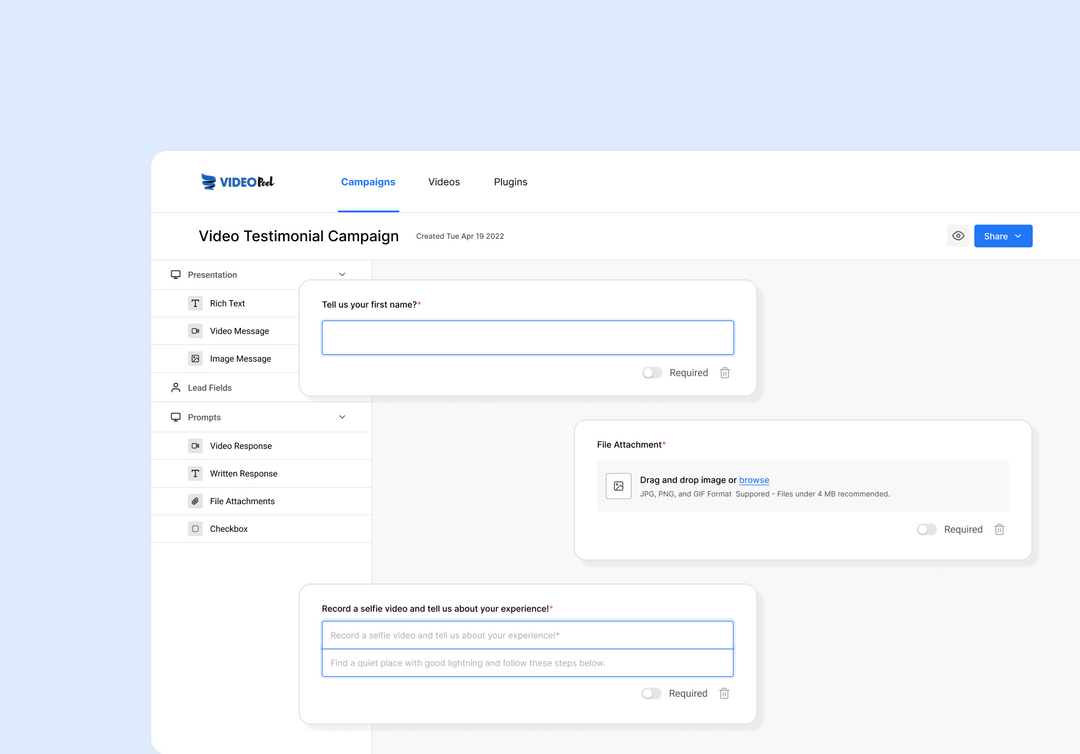 VideoPeel™ is the #1 Video Survey Solution