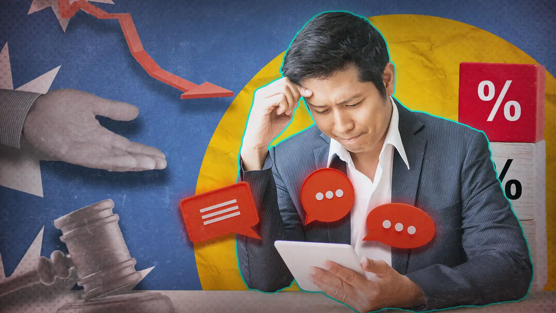 How to deal with business loan default and debt collection harassment