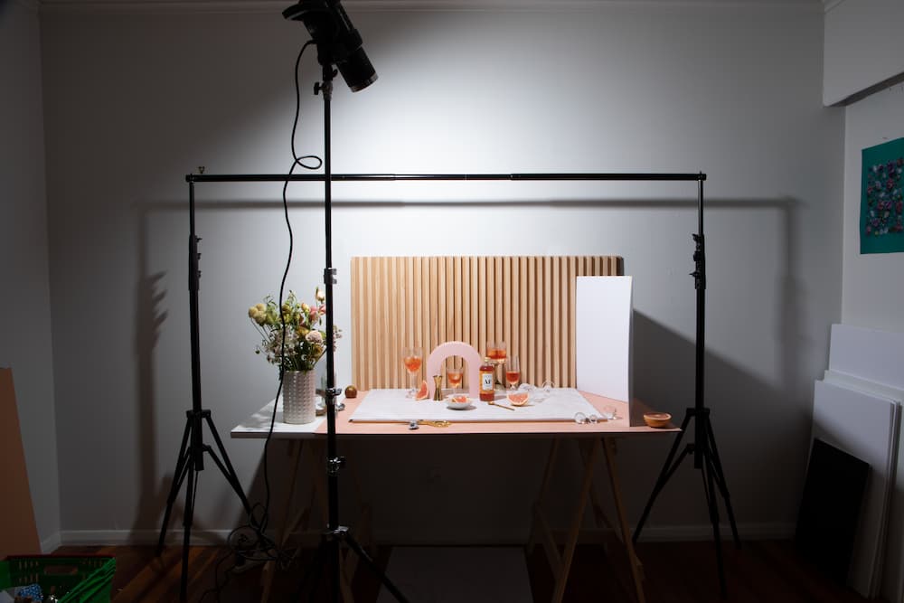 Create a custom wood panel backdrop for your next photoshoot