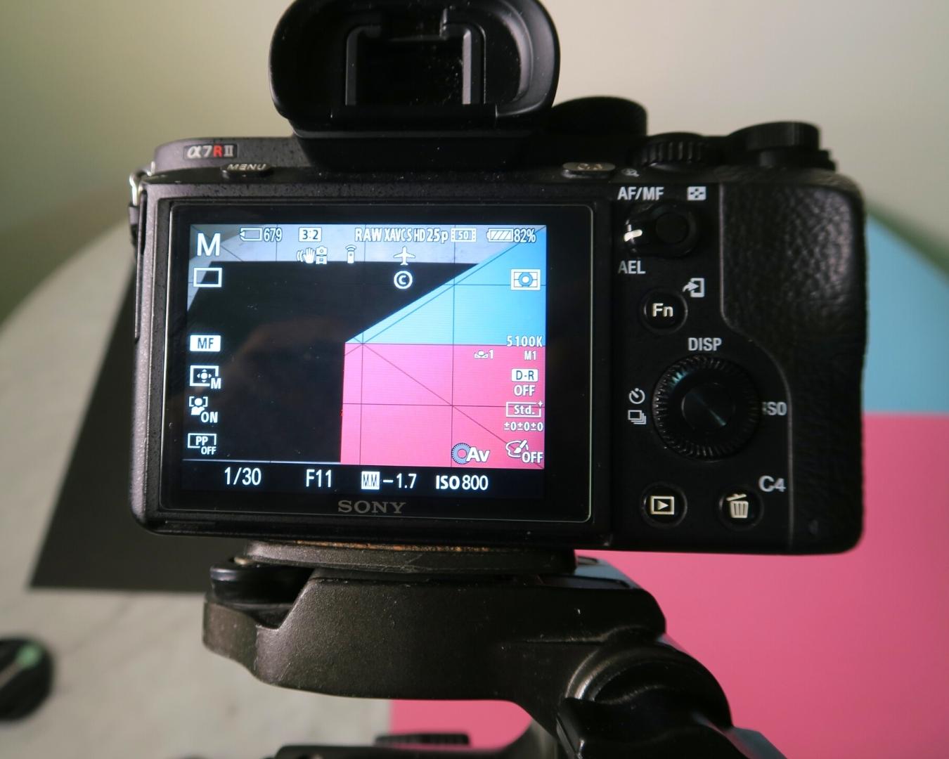 Create a colour block platform illusion