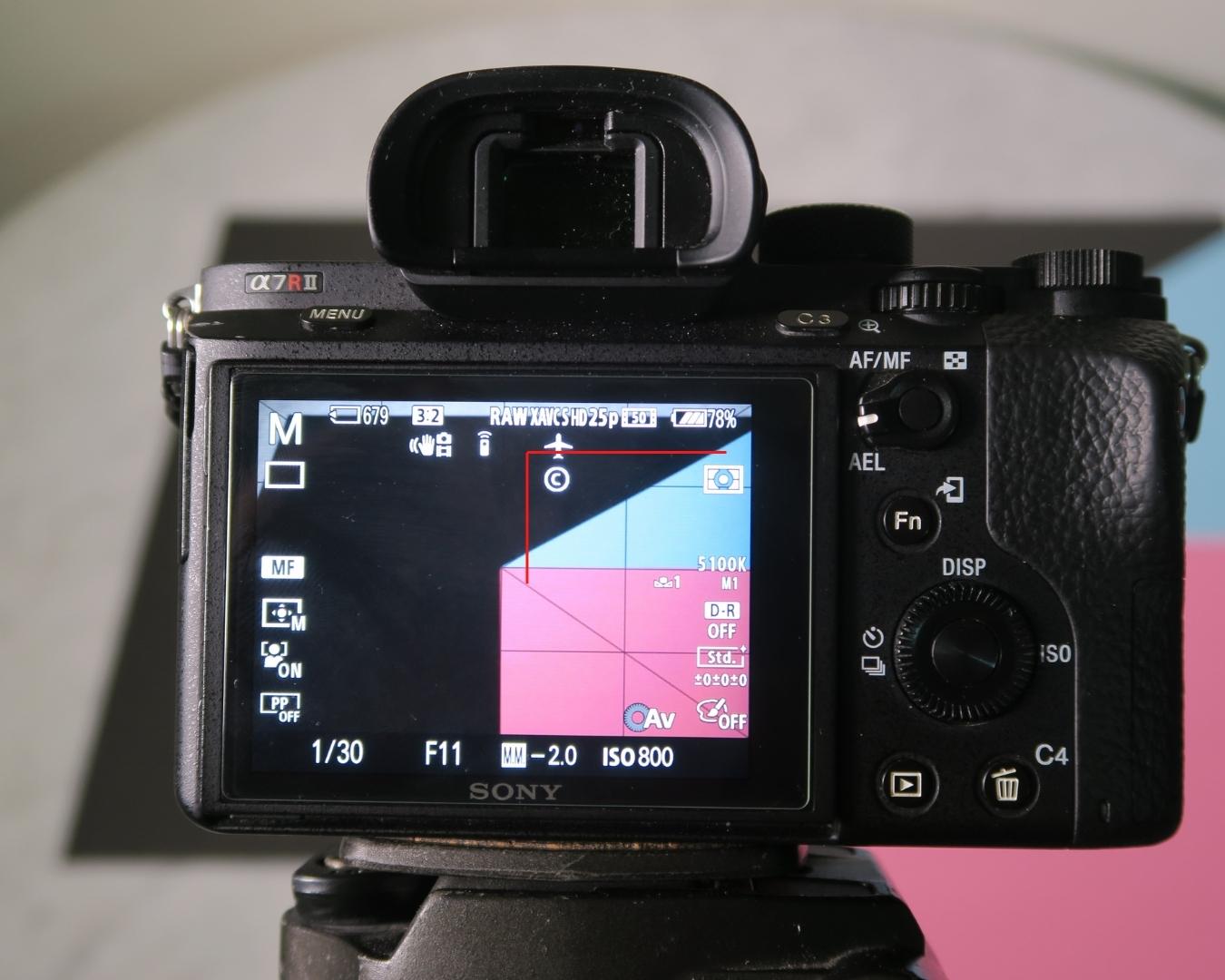 Create a colour block platform illusion