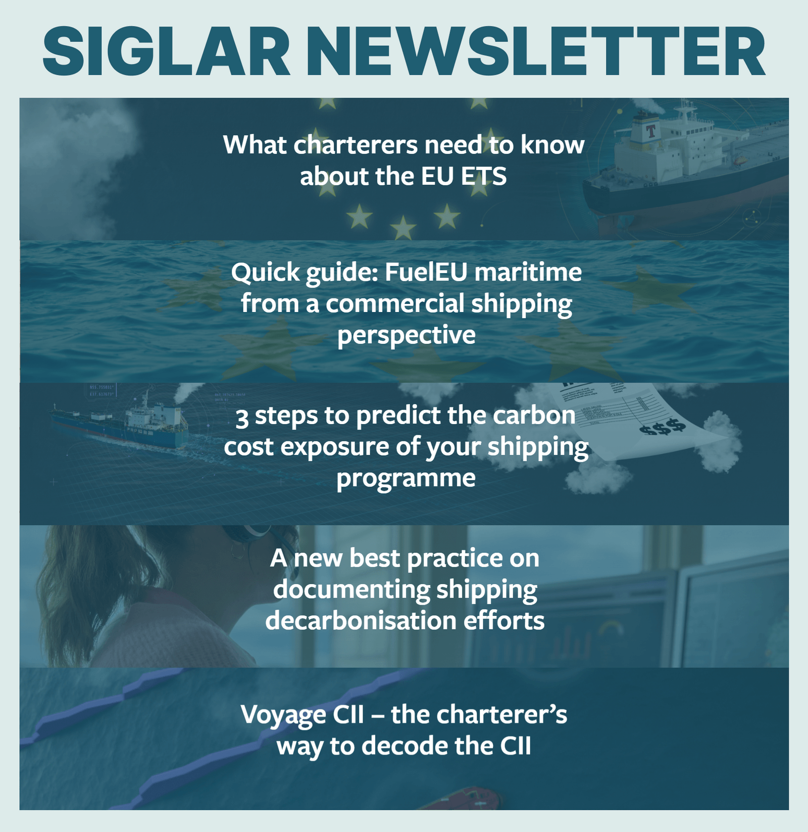 Siglar – Carbon Efficient Chartering
