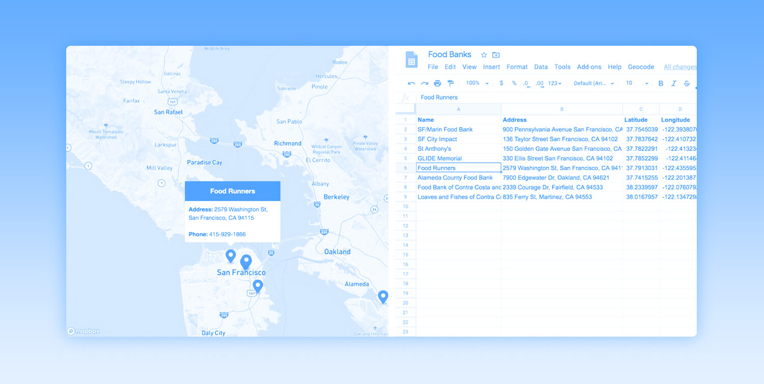 Webinar | Live "Sheet Mapper" demo: Make a Mapbox map using a Google ...