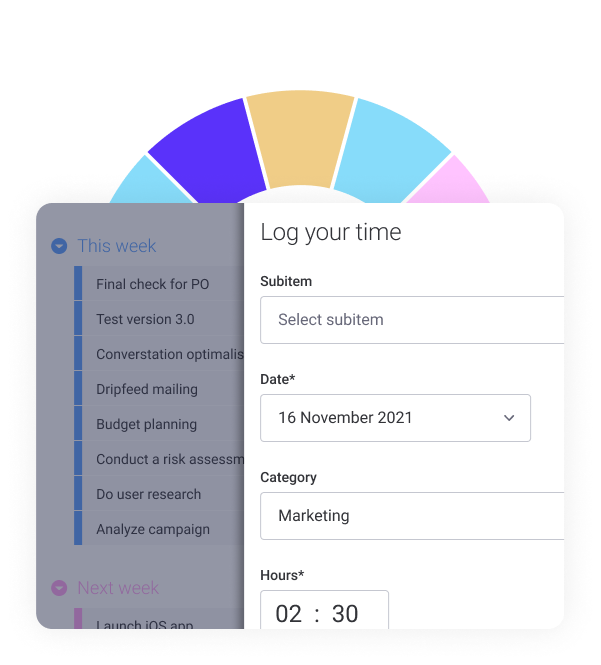 Tracket | flexible time-tracking solution for monday.com