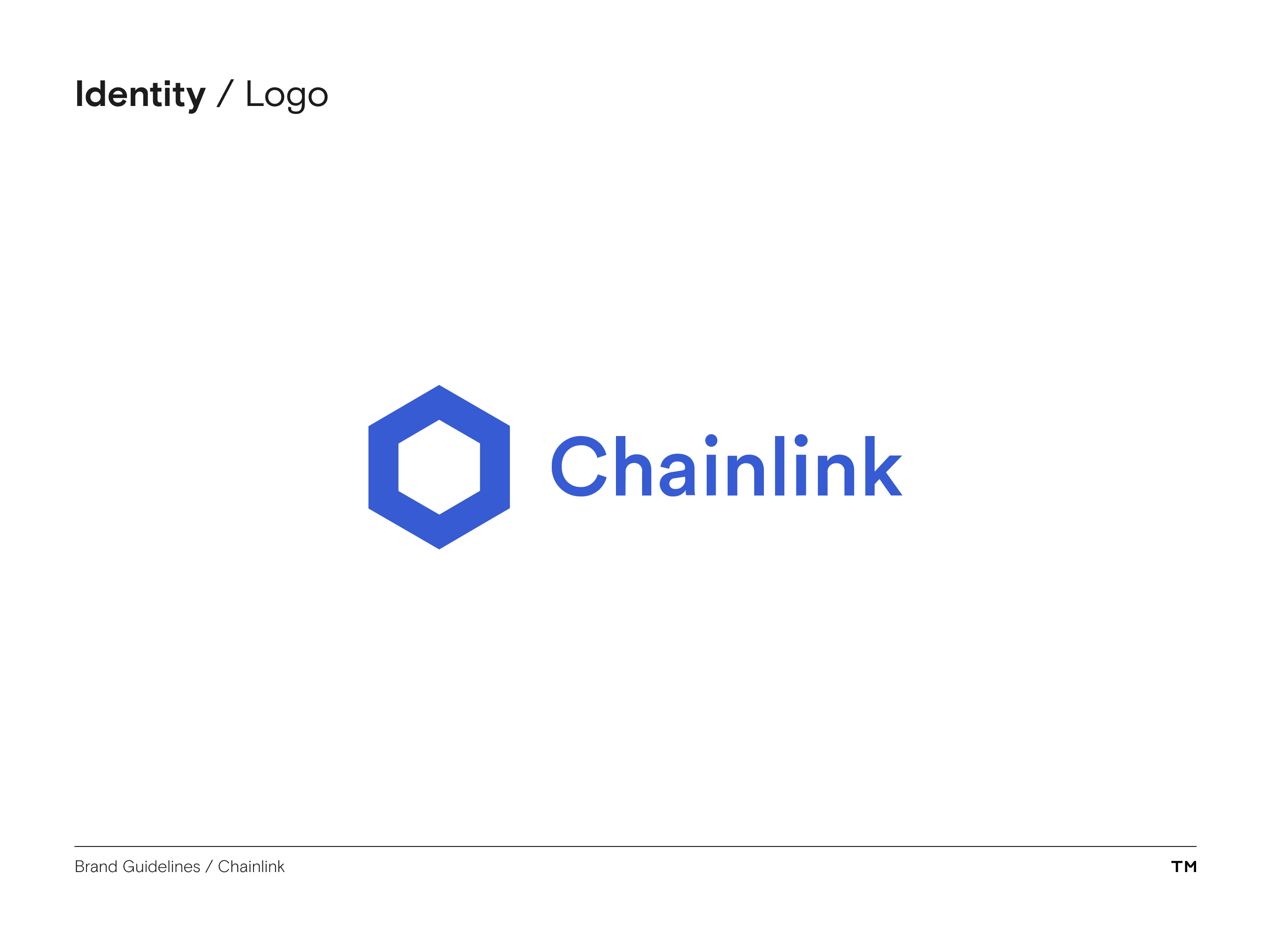Chainlink Brand Guidelines
