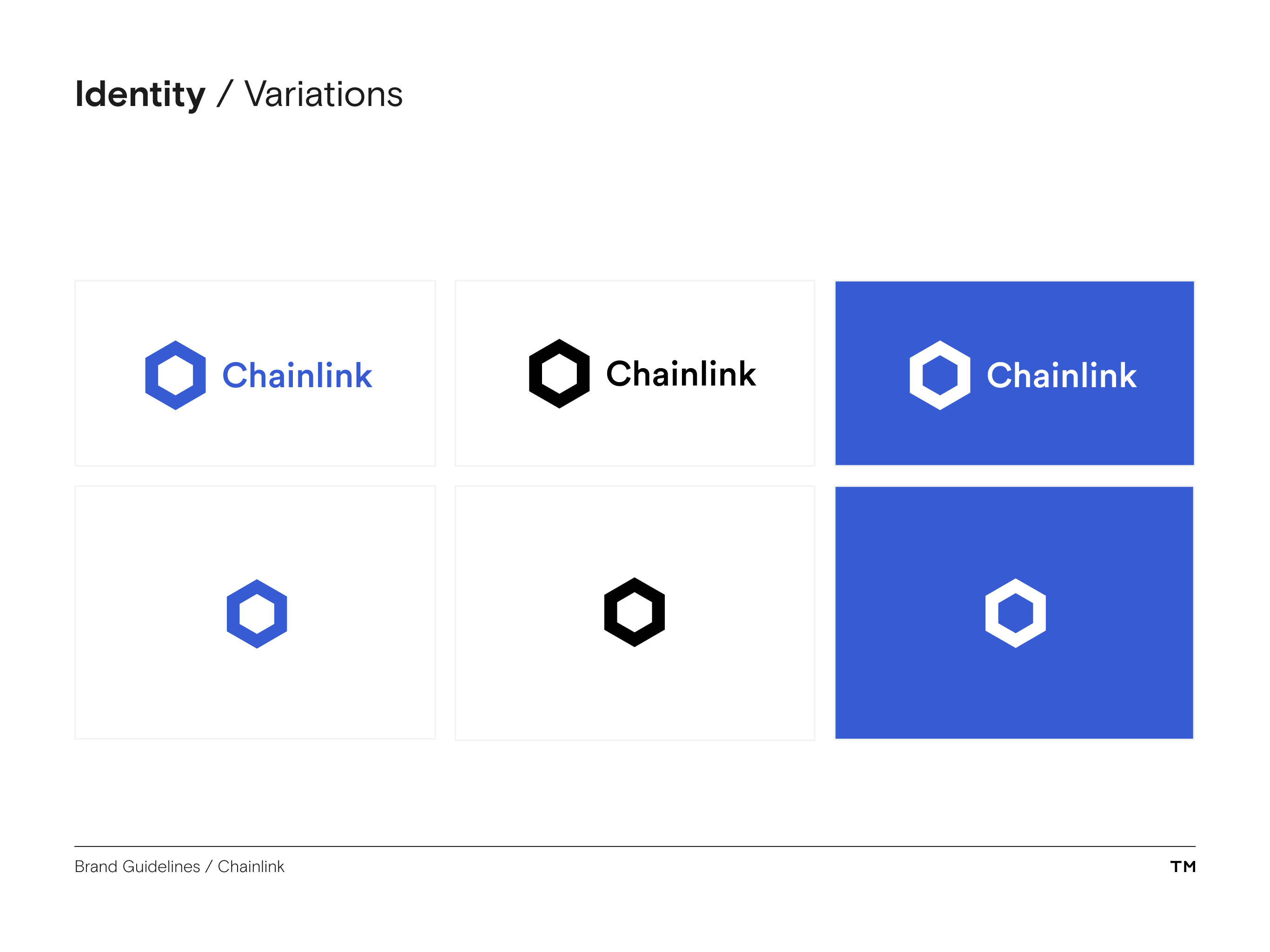 Chainlink Brand Guidelines