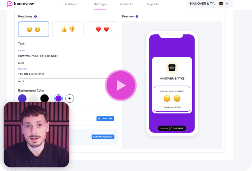 Get 5-Star Reviews From Your Customers - TrueReview.co