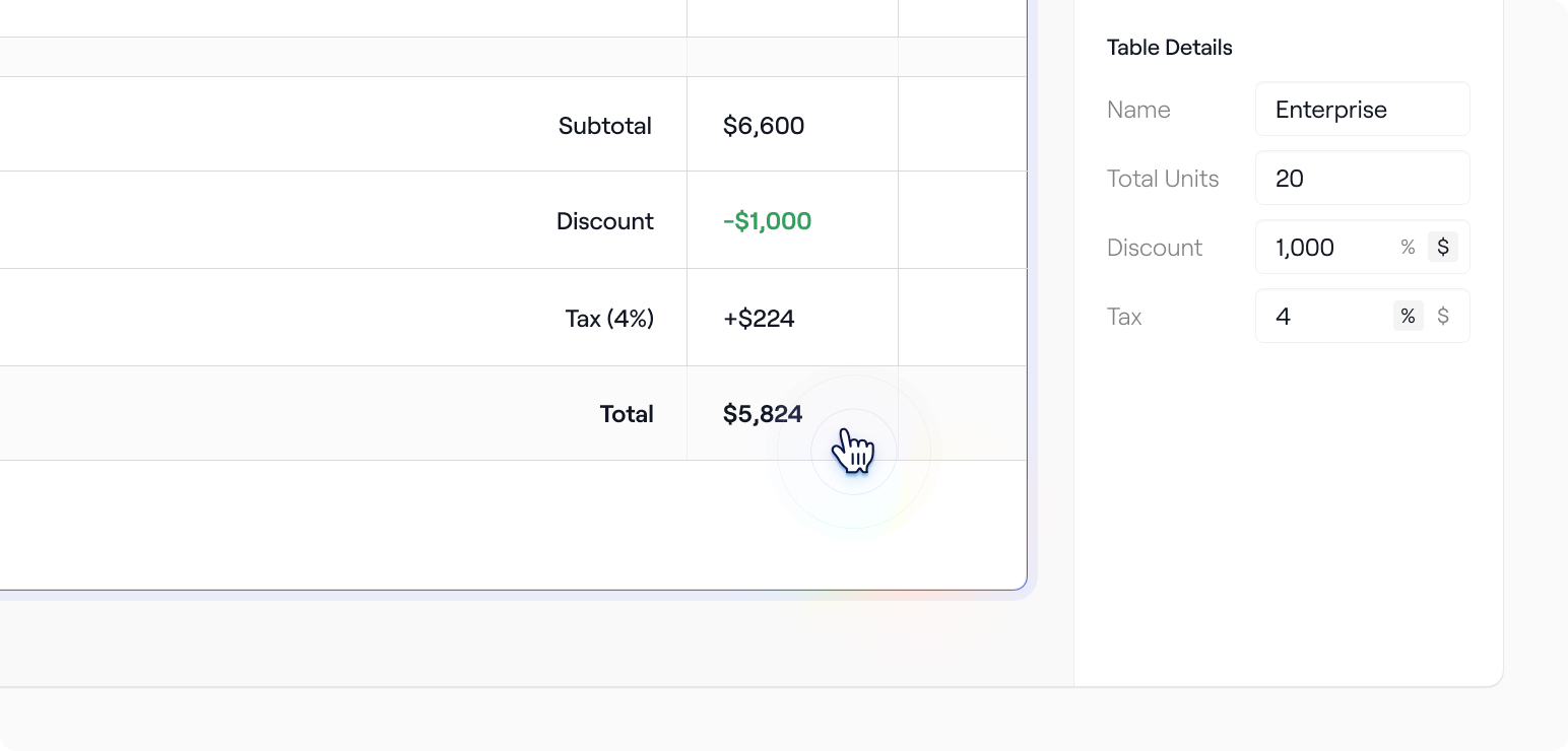 Price Quote & Sales Order Form Software | Dock