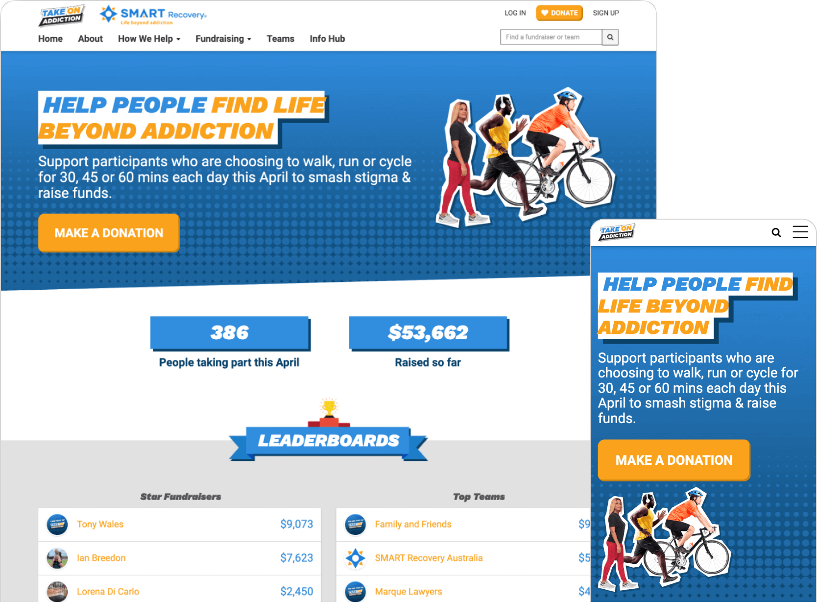 Ezy Raise - Activity and Virtual Fundraising