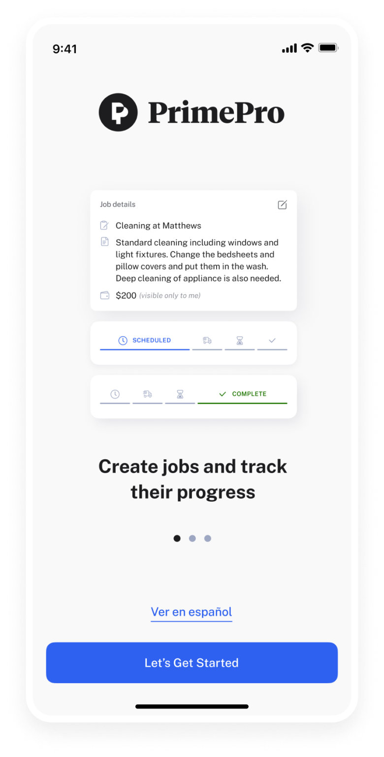 PrimePro Design Case Study – Eleken