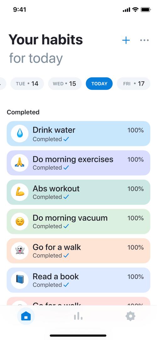 HabitSpace App Design Case Study – Eleken