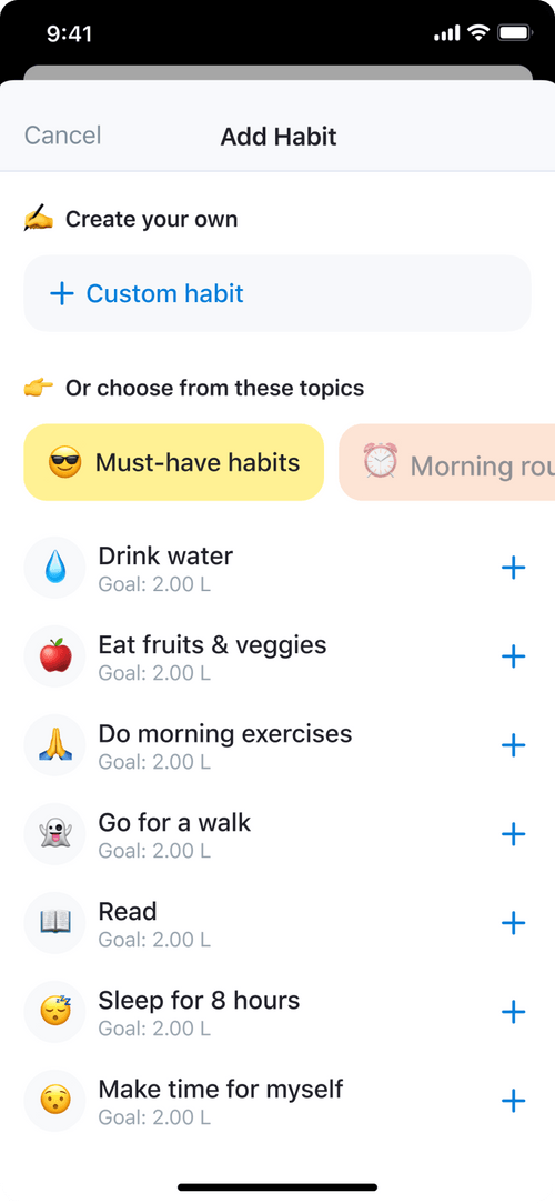 HabitSpace App Design Case Study – Eleken