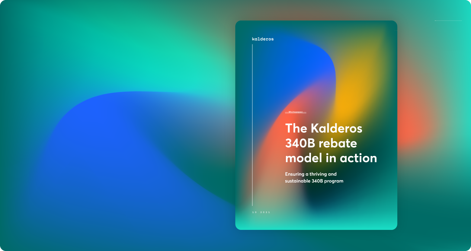 The Kalderos 340B rebate model in action