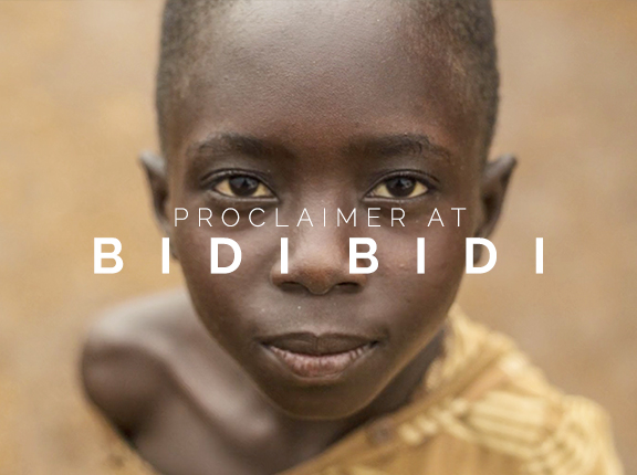 The Proclaimer at Bidi Bidi Refugee Camp - Faith Comes By Hearing