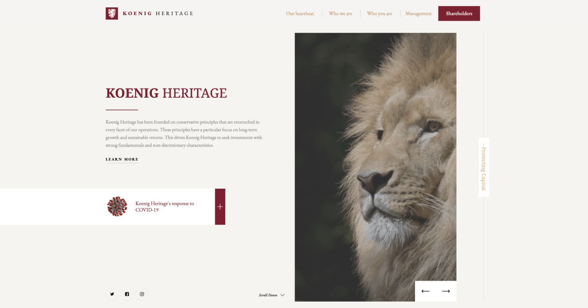 Koenig Heritage: Press Kit