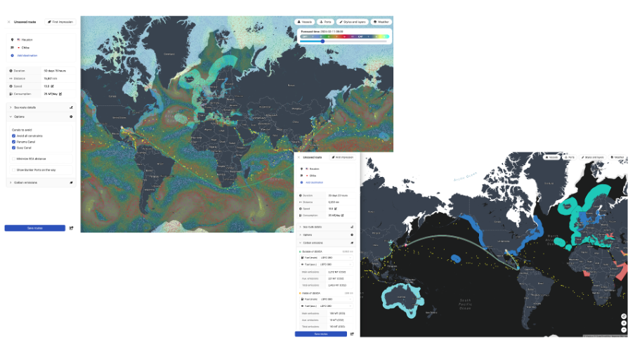 How to do a pre-voyage calculation