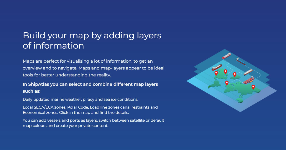Map Layers: Add ECA zones, weather layers, polar codes etc.