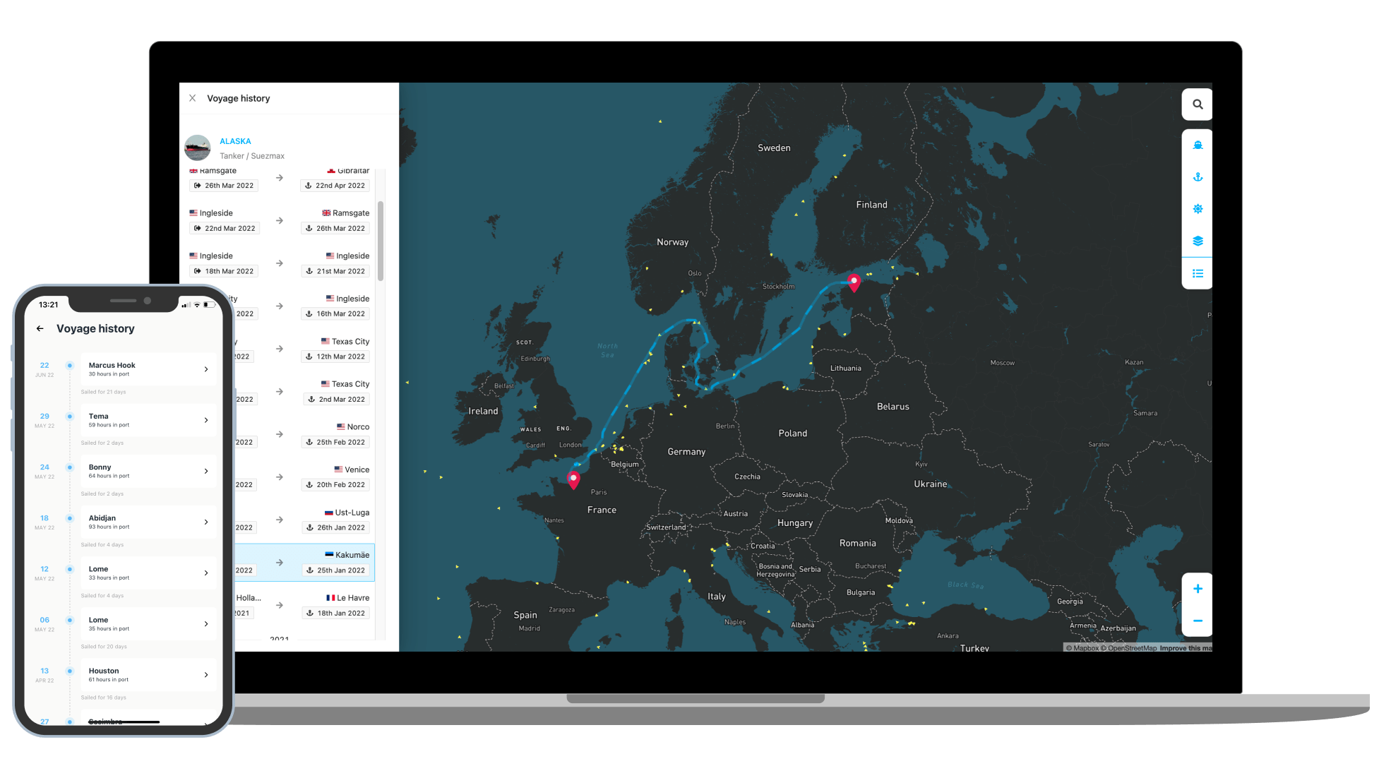 Map Layers: Add ECA zones, weather layers, polar codes etc.